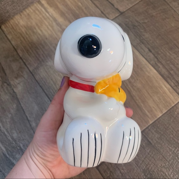 Peanuts | Accents | Snoopy And Woodstock Ceramic Collectors Sculpture ...